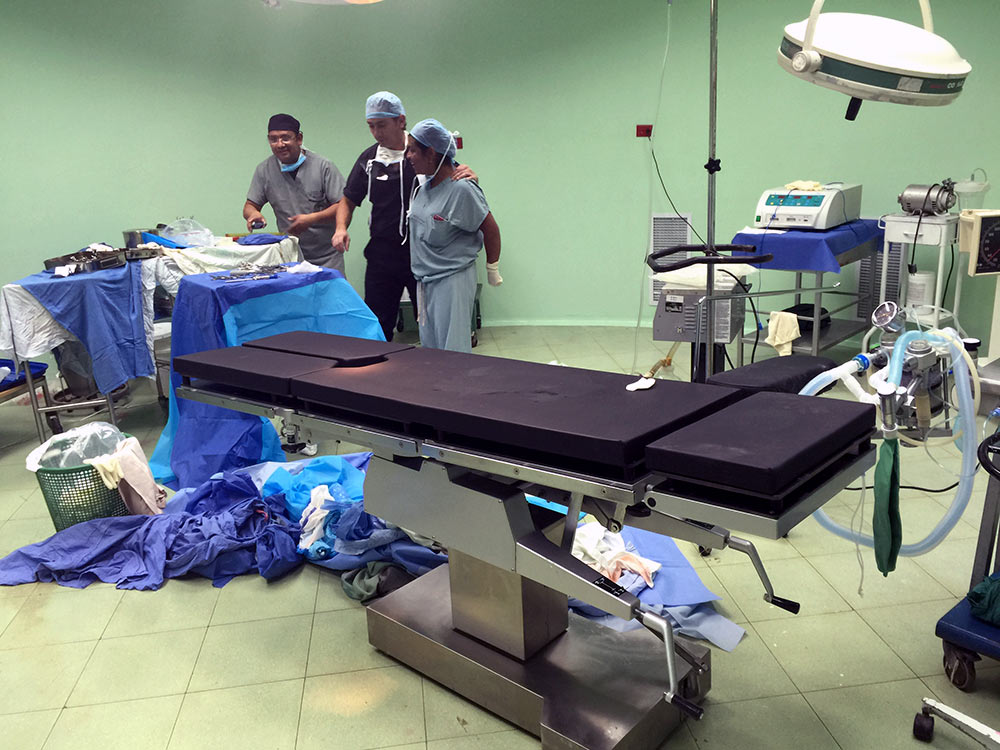 Delivery of the First Operating Table | OSSA | Orthopedic Solutions to ...